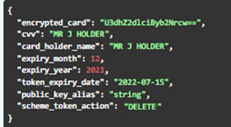 Scheme Tokenization | Online payments | Verifone Developer Portal